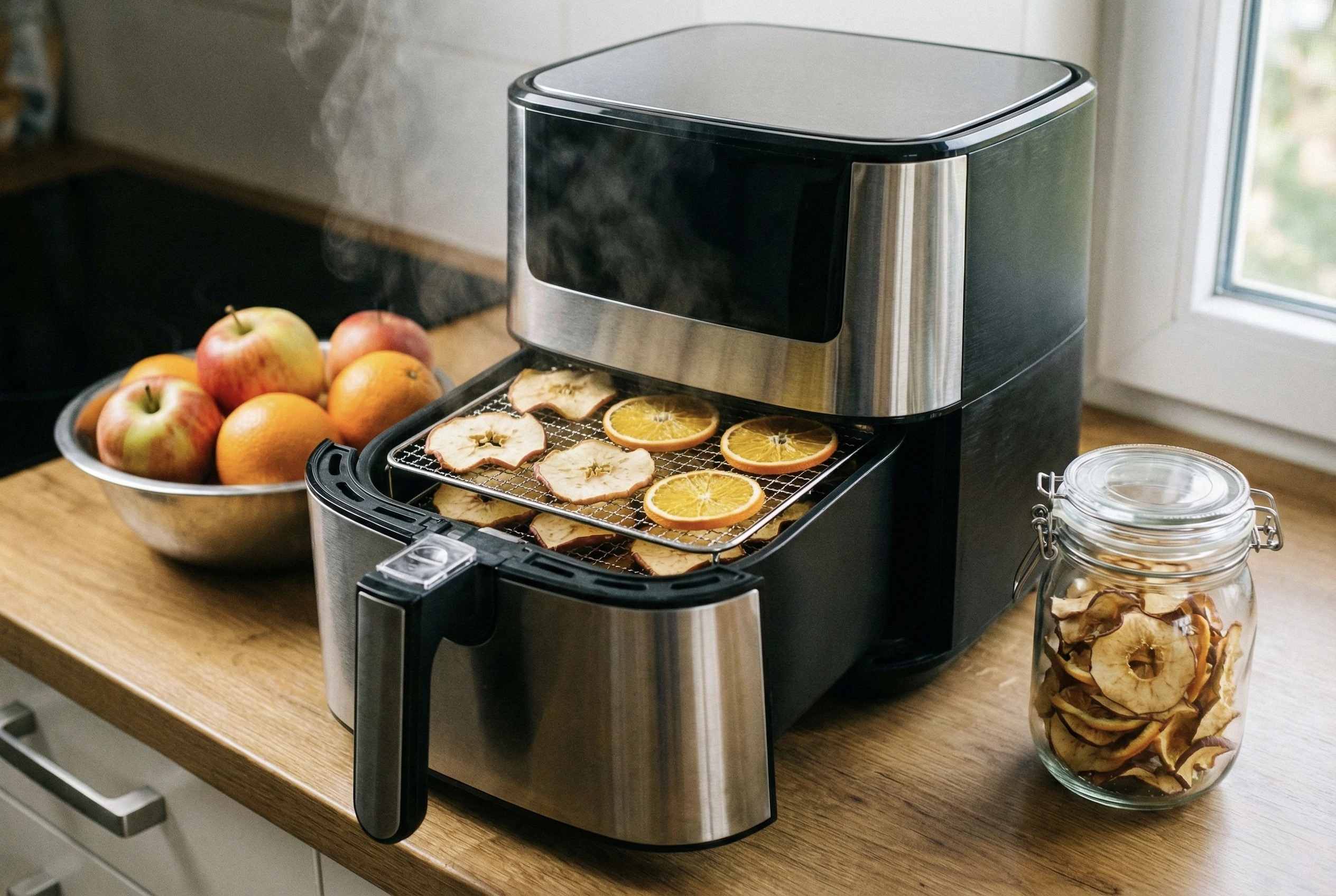 Déshydrater des Fruits au Airfryer - AirCooking